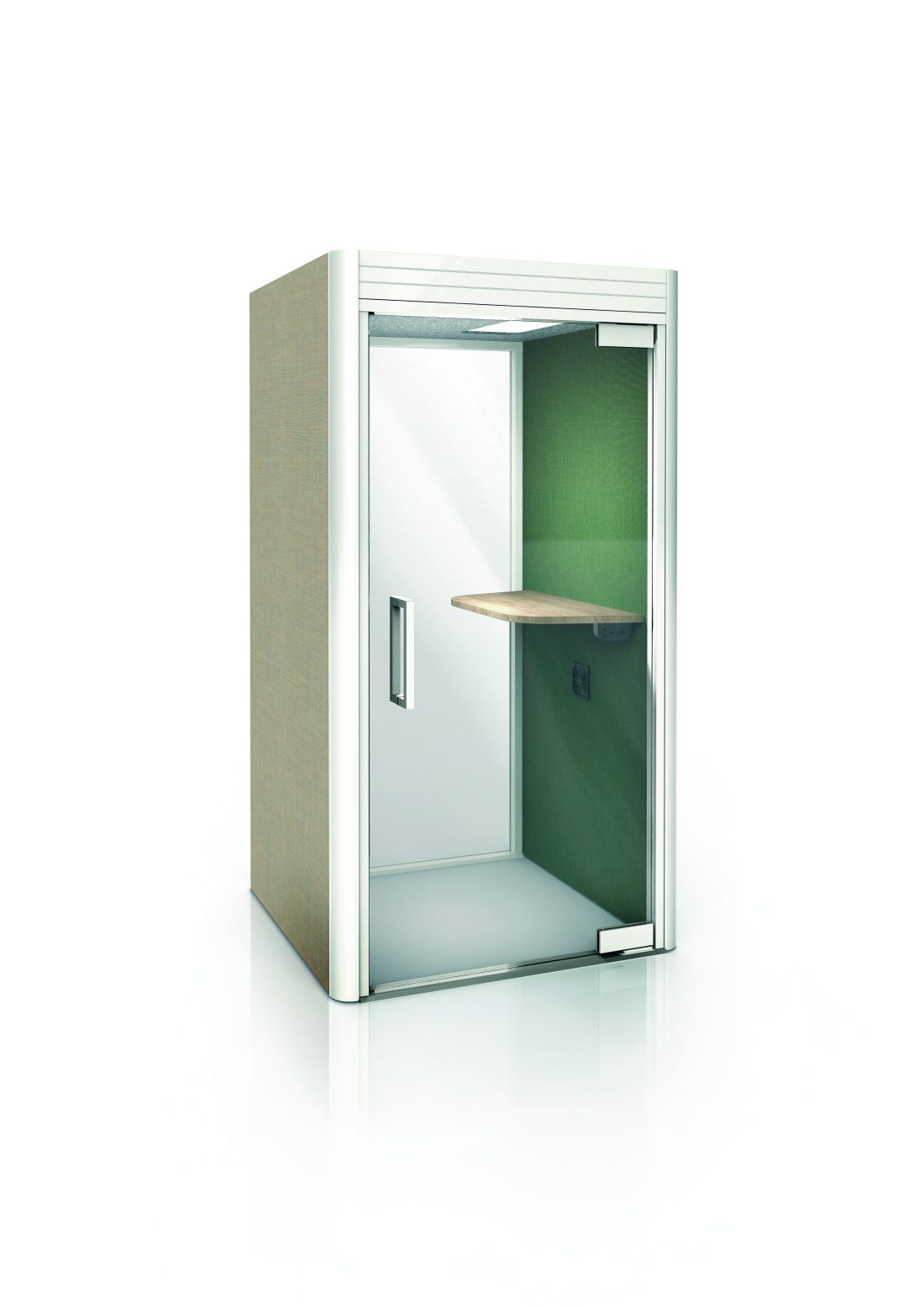 תאי טלפון, דגם OASIS LINEAR PHONE BOOTH | וקסמן ריהוט משרדי