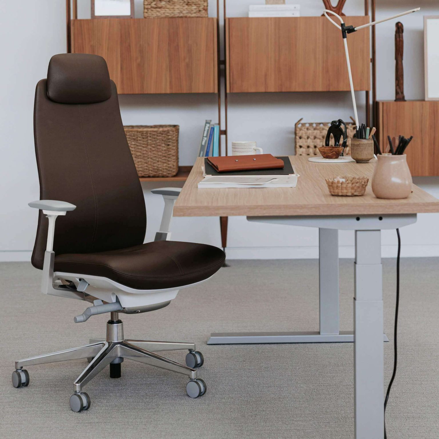 כסא מנהלים ארגונומי, דגם Fern Executive | וקסמן ריהוט משרדי